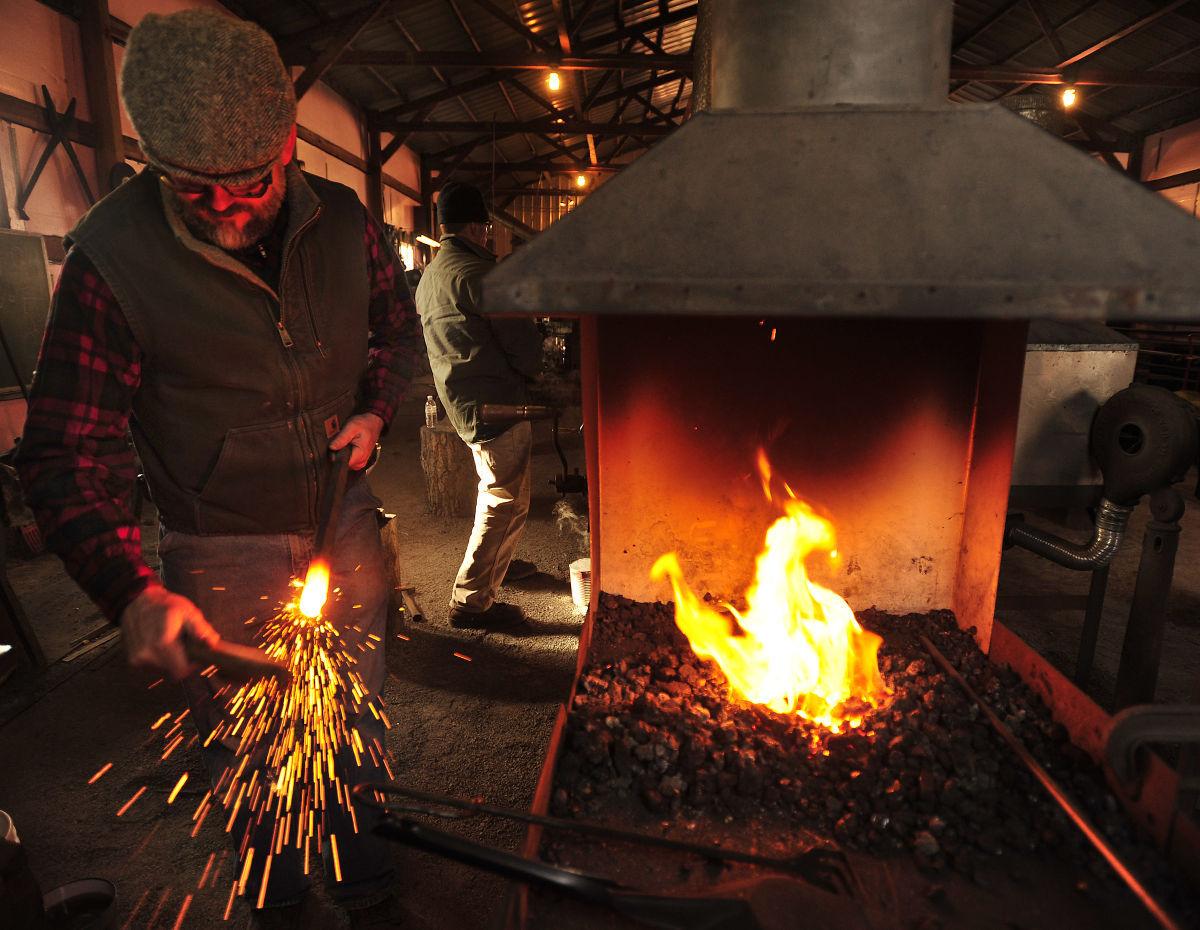 Forging a passion for blacksmithing | Local News | journaltimes.com