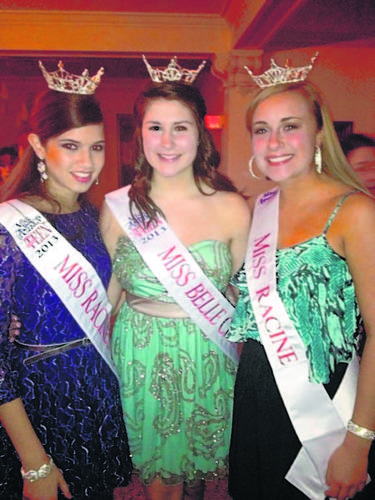 Runners-up in Miss Racine Pageant named