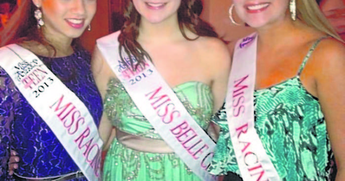 Runners-up in Miss Racine Pageant named