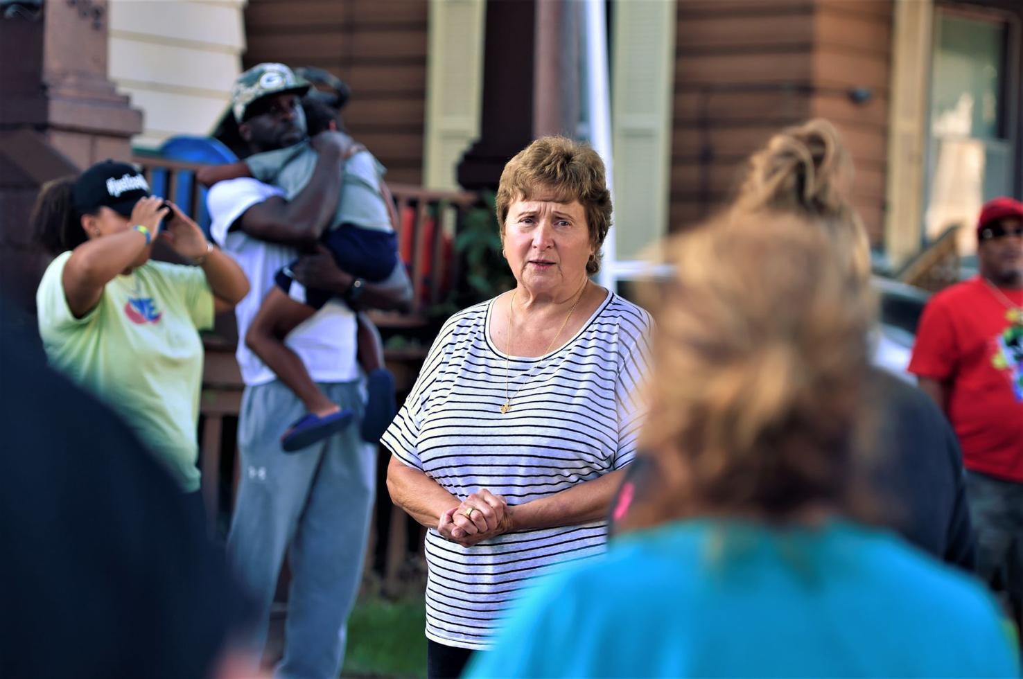 In photos: Hugs, tears and laughs at vigil for 'big sister' Becky ...