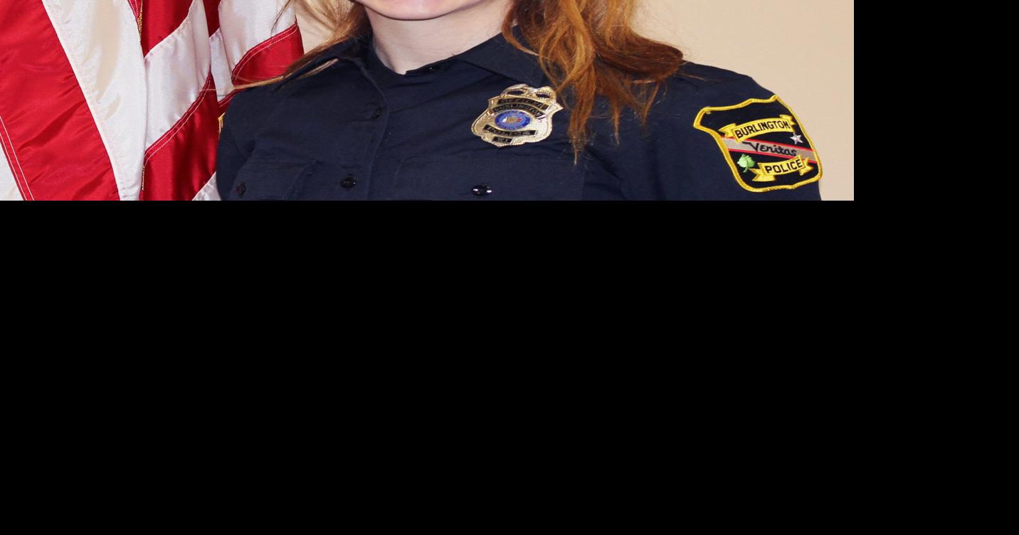 Burlington introduces new police officer, a Racine native: Natalie Orre