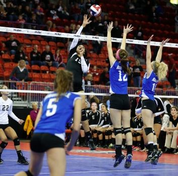 WIAA GIRLS VOLLEYBALL: Angels put up a fight