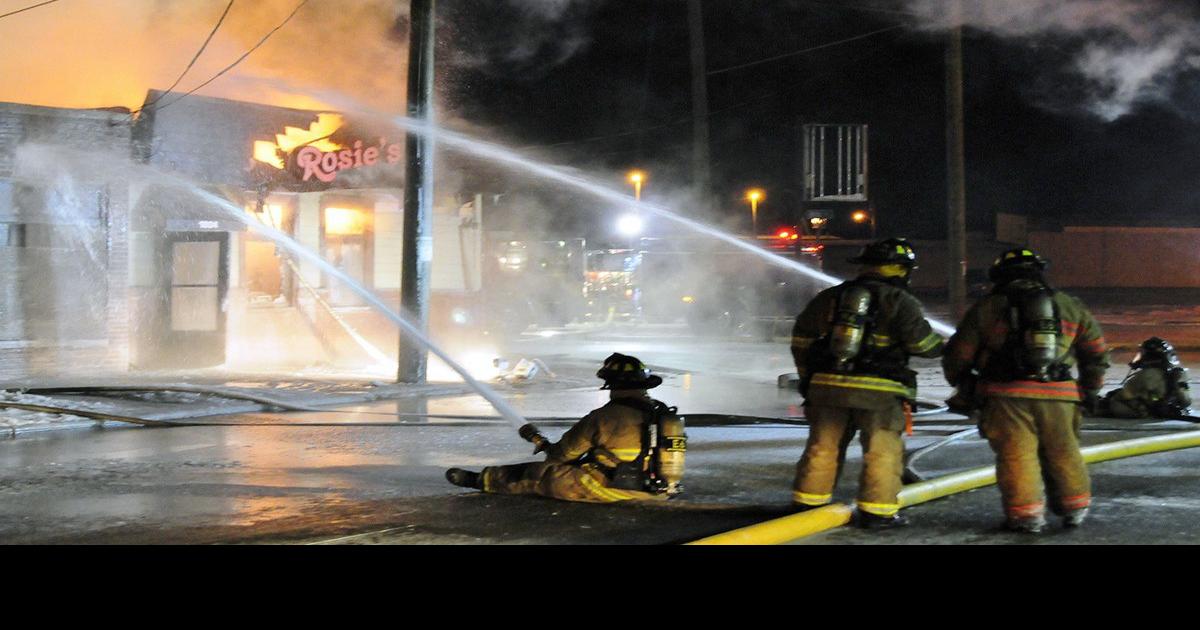 Rosie's restaurant fire caused by unattended heater