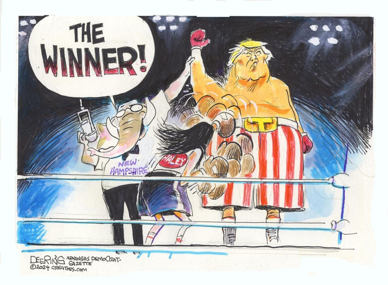 The 12 best political cartoons about Nikki Haley's long-shot ...