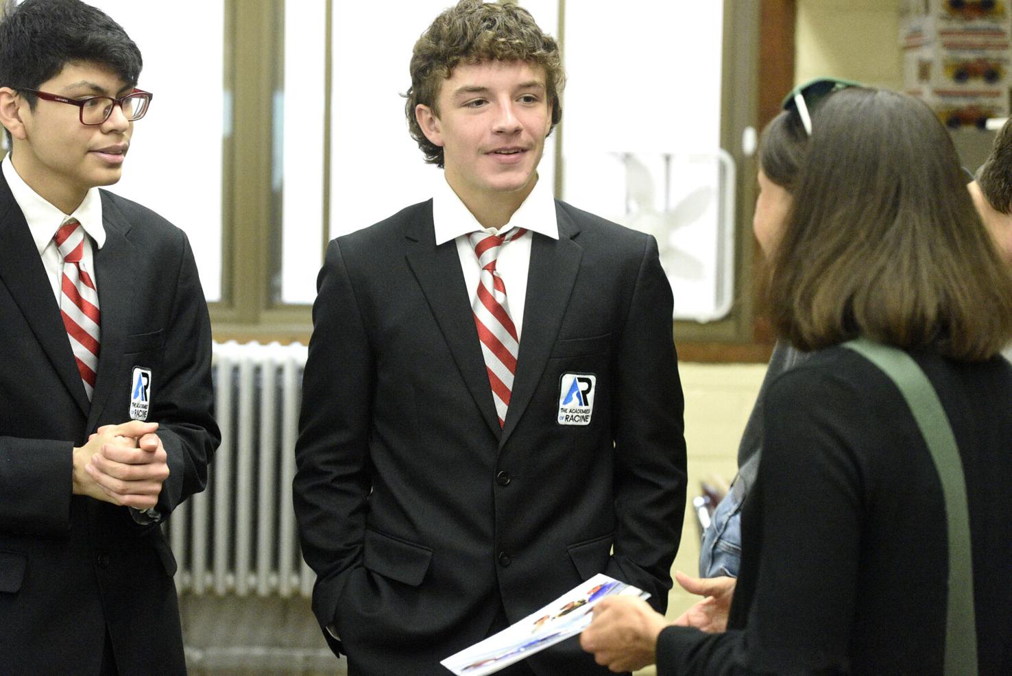 Six photos of a Horlick HS manufacturing pathway event