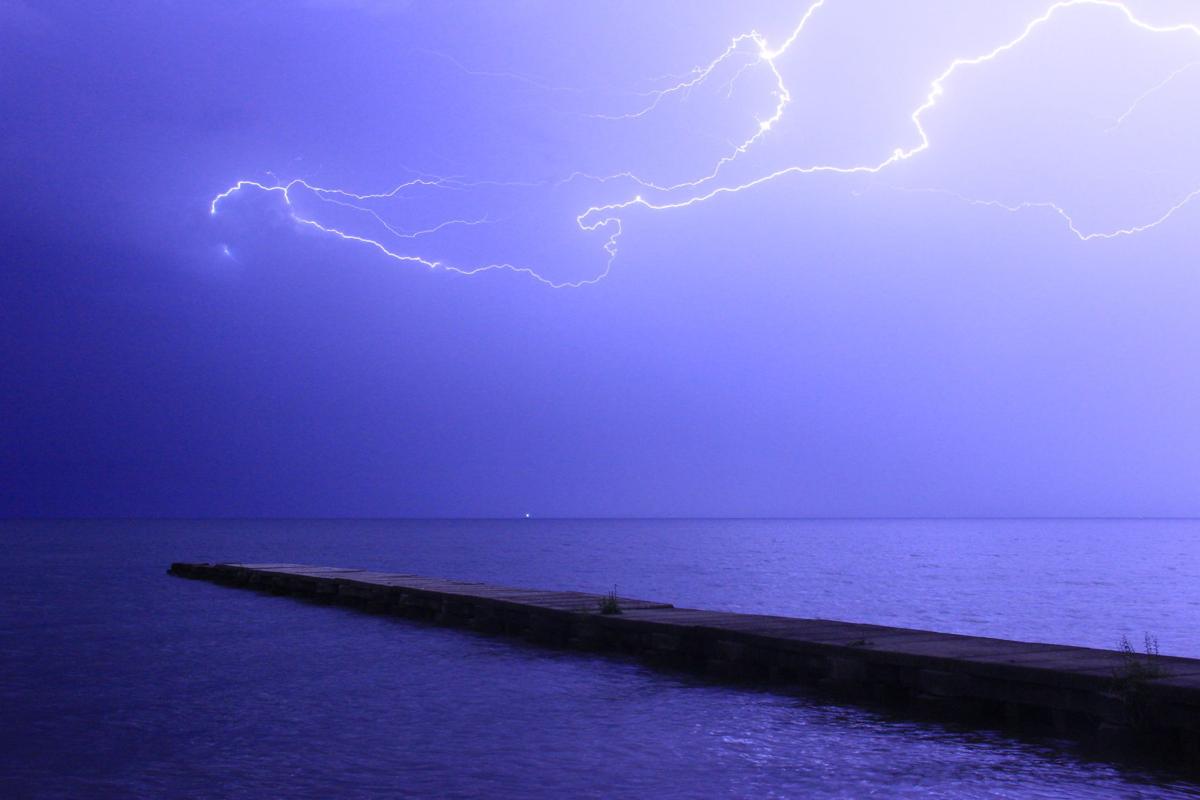 In photos: Lightning over Lake Michigan from Wednesday's storm | Local ...