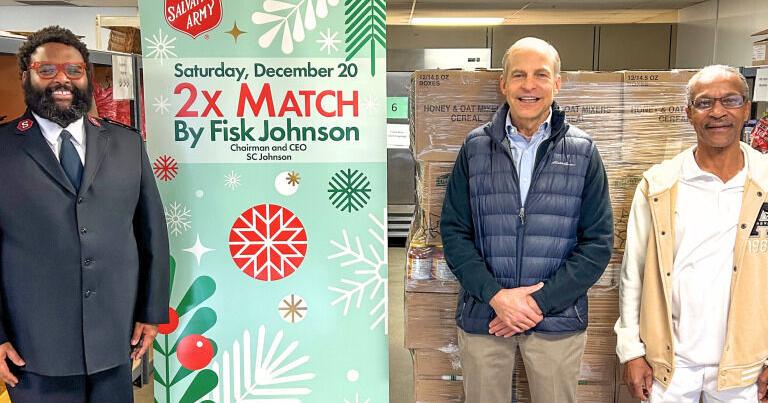 Fisk Johnson matching Salvation Army donations up to $50K