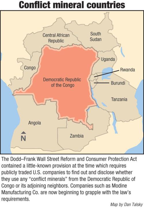 Local companies begin grappling with legislation about ‘conflict ...