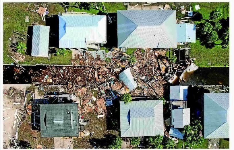 Storm heads back out to sea