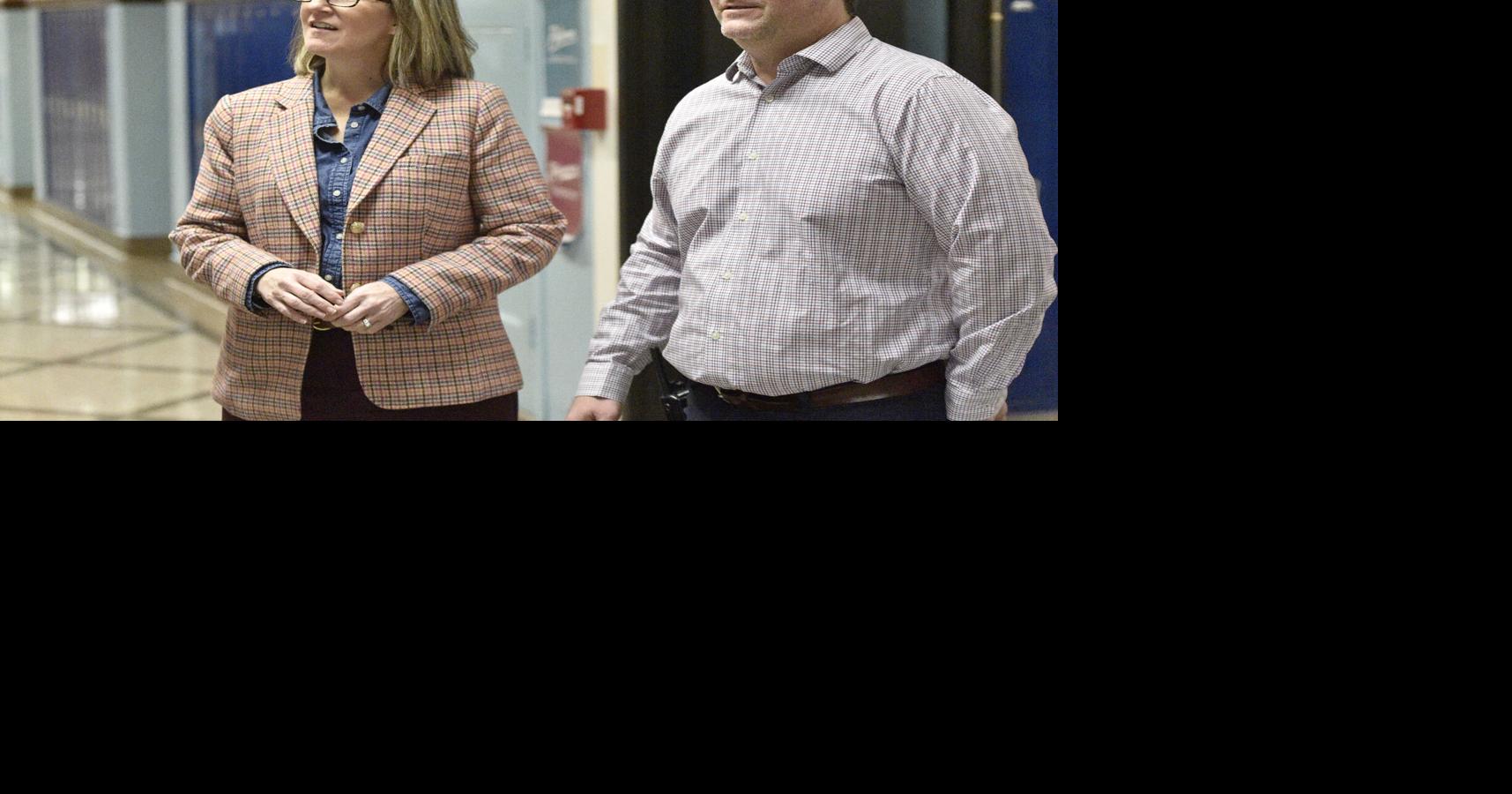 Eight photos of RUSD superintendent finalists touring the district in ...