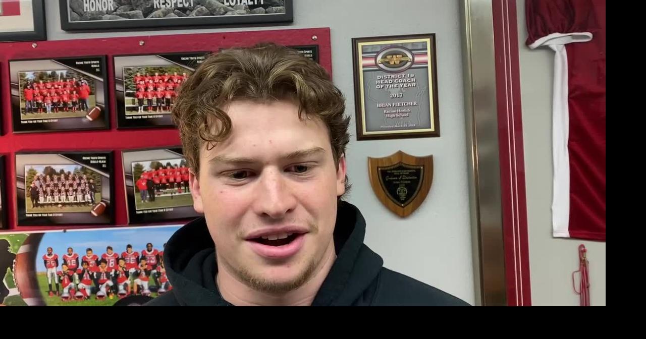 Lineman Chrlie Cimbalnik dicusses Carson Fletcher’s leadership