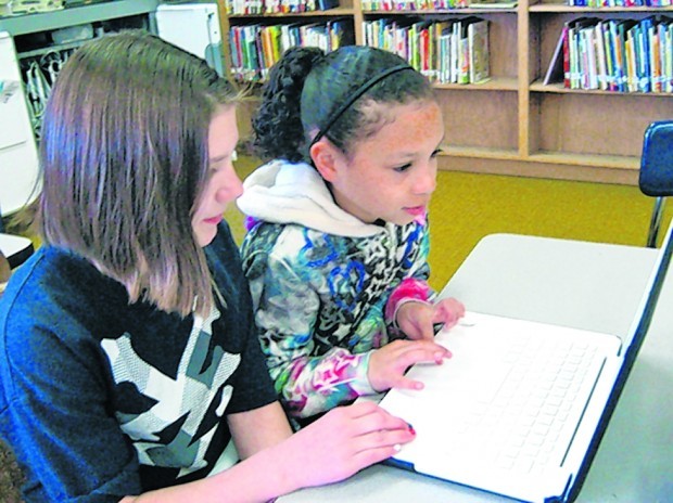 Wadewitz students use technology skills to write Dr. Seuss-inspired poems