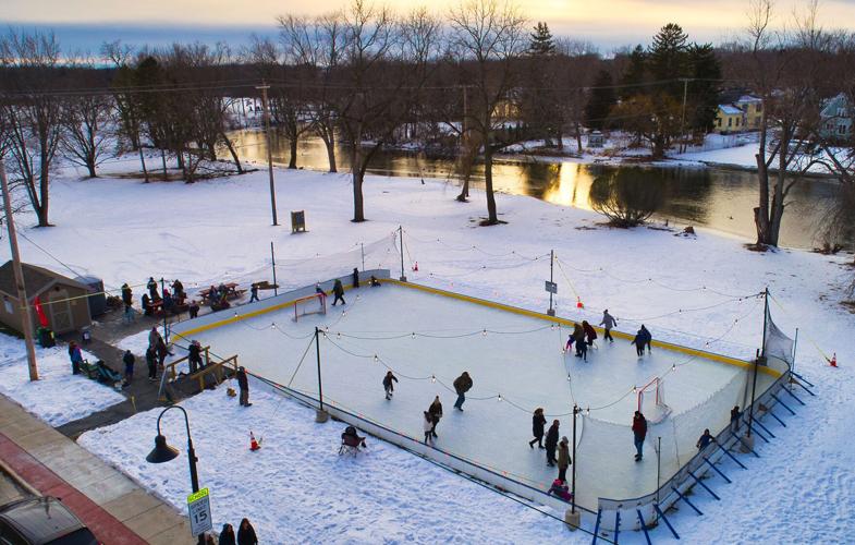 Glide into 2023 at these outdoor ice skating rinks