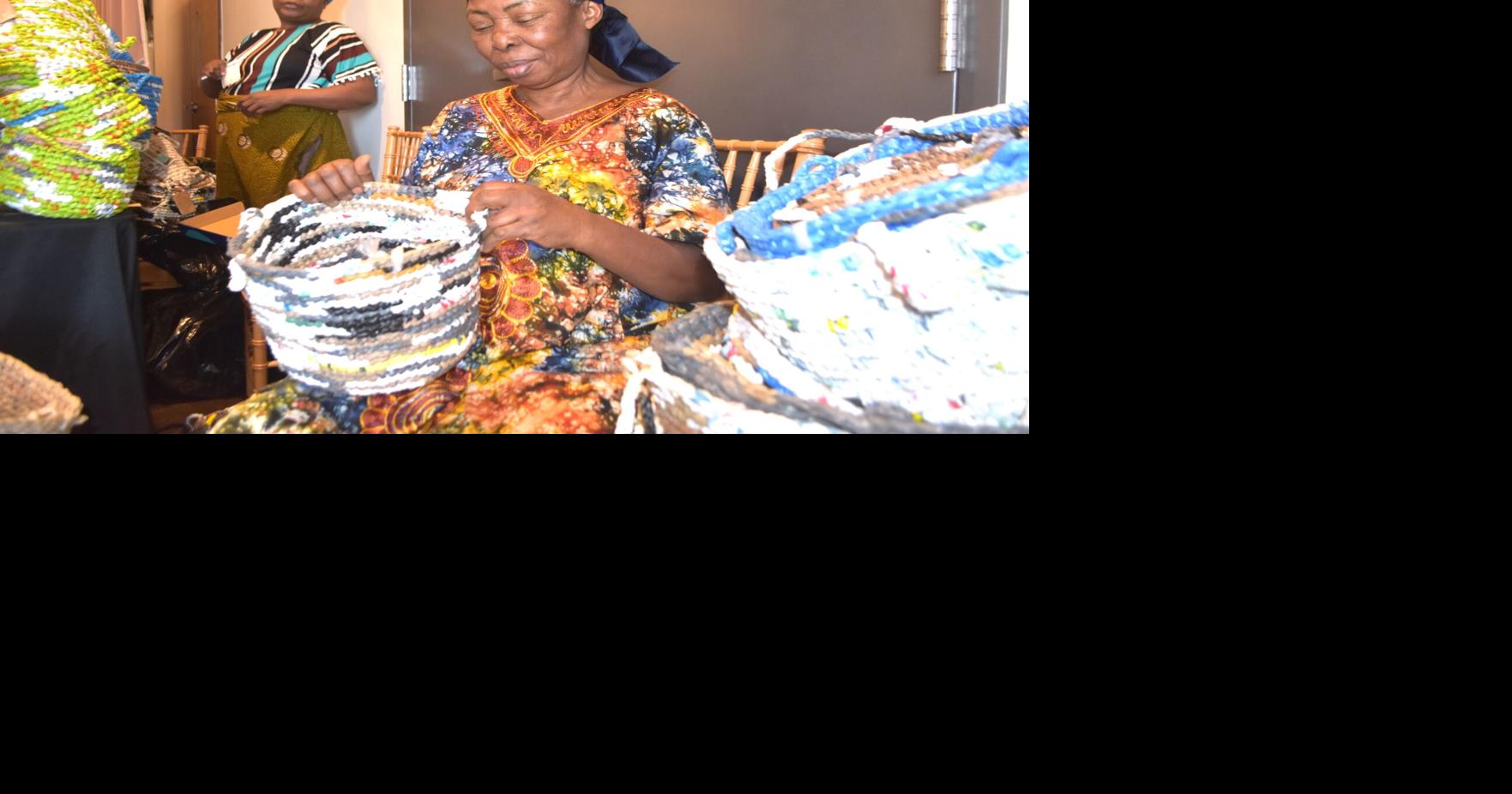 Indoor craft fair features handmade goods in Caledonia