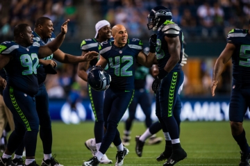 Earning his spot: Maragos finding a role with Seahawks