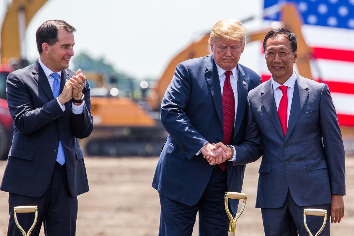Foxconn assures Trump that plans are moving forward