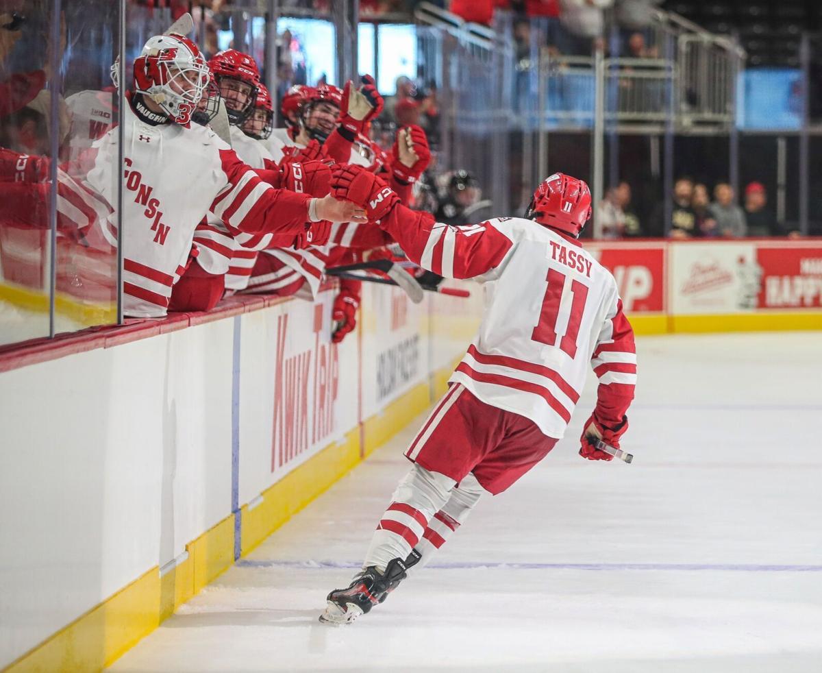 UW: Tassy shines during Holiday Face-Off at Fiserv Forum