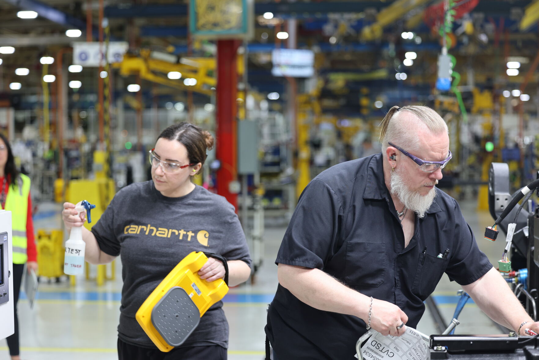 A day at the Racine CNH manufacturing plant