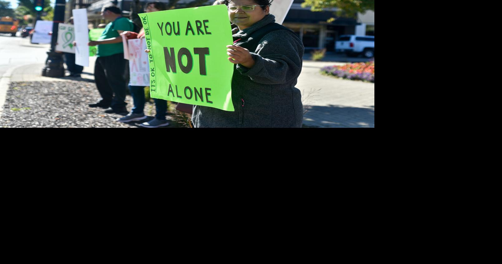 On Monument Square, Racine Friendship Clubhouse and NAMI call for an ...
