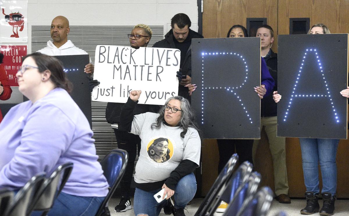 Demonstrators demand accountability from Muskego schools for racist ...