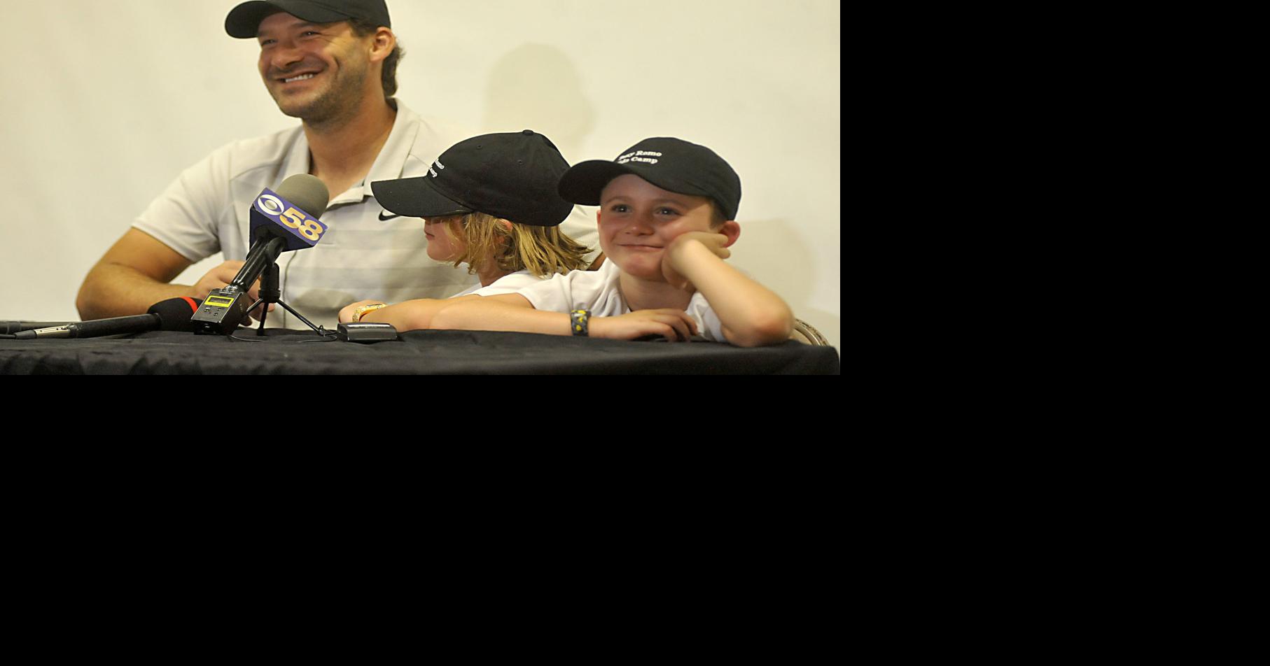 In Photos: Romo returns to Burlington for his annual football camp