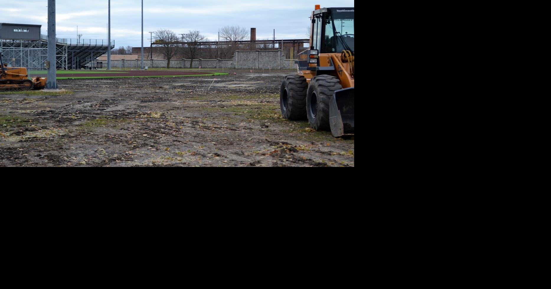 New Horlick Field likely will not be ready for spring baseball season