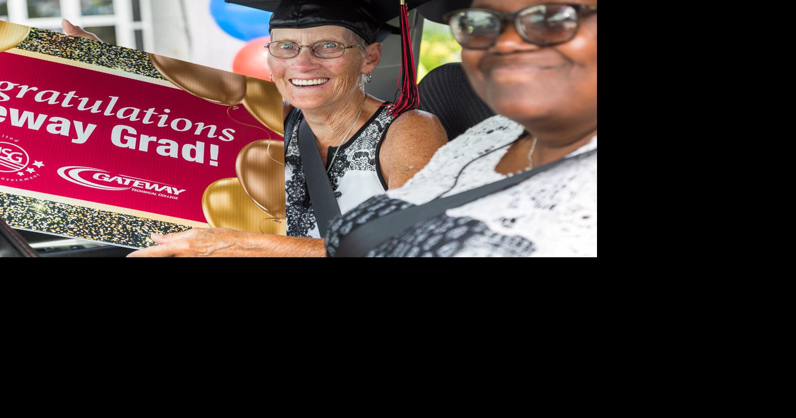 Gateway holds Racine County drive-through ceremony to honor graduates
