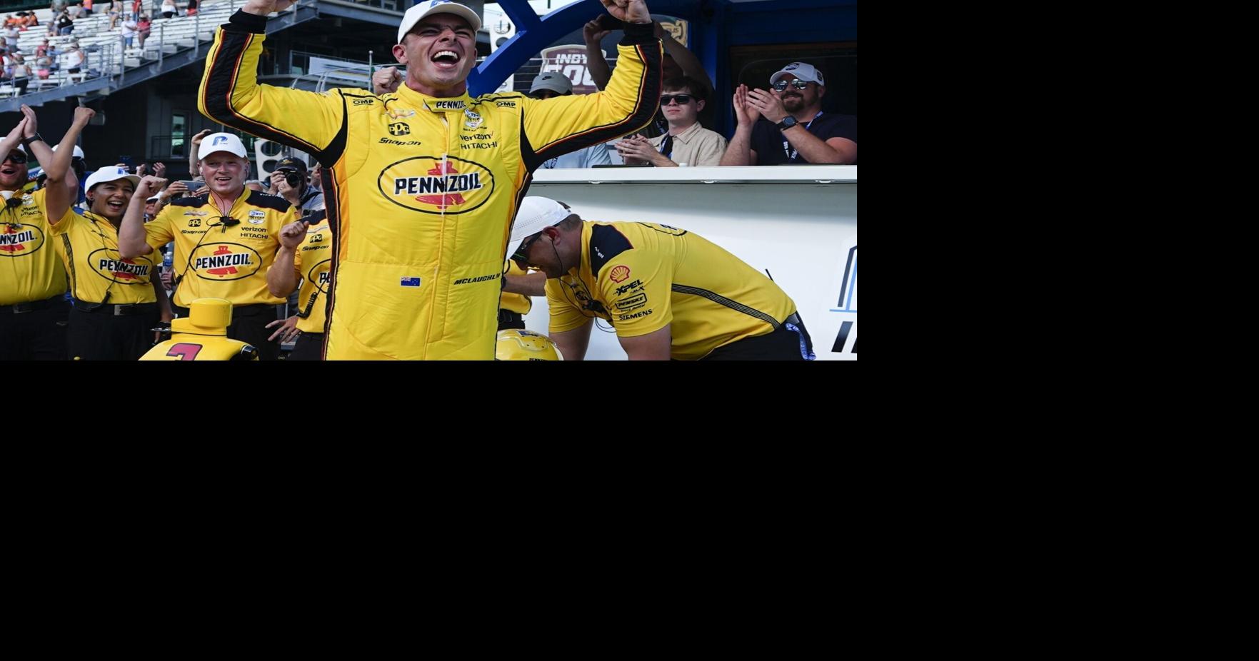 Team Penske sweeps front row at Indy 500