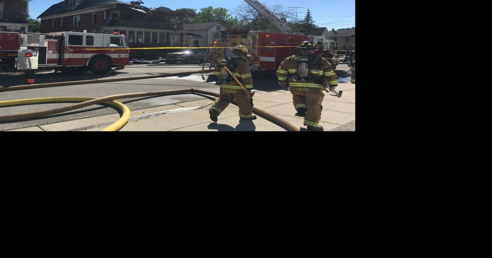 Duplex heavily damaged in Burlington fire