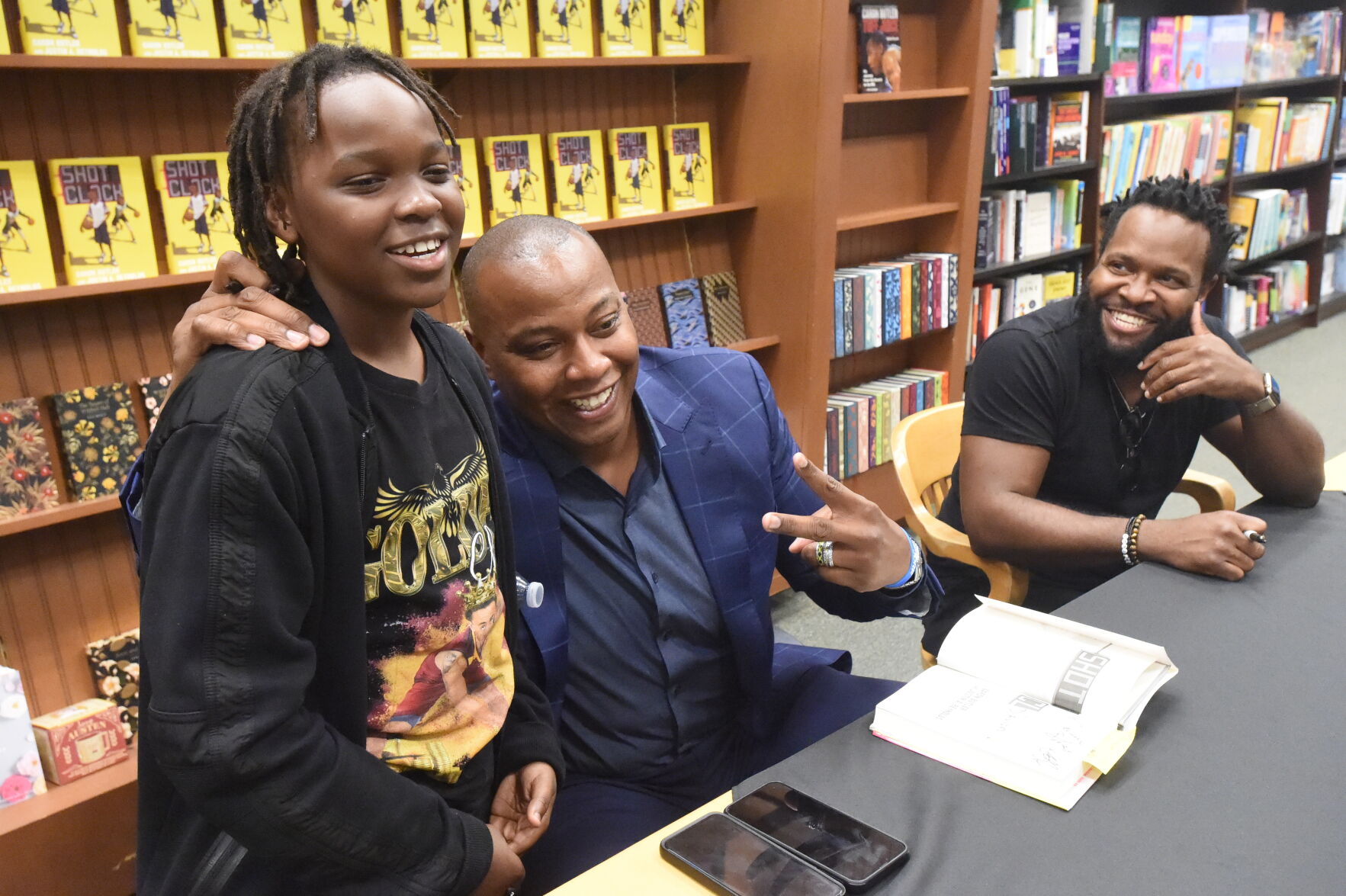 In photos and video: Caron Butler's new book debuts at Barnes & Noble