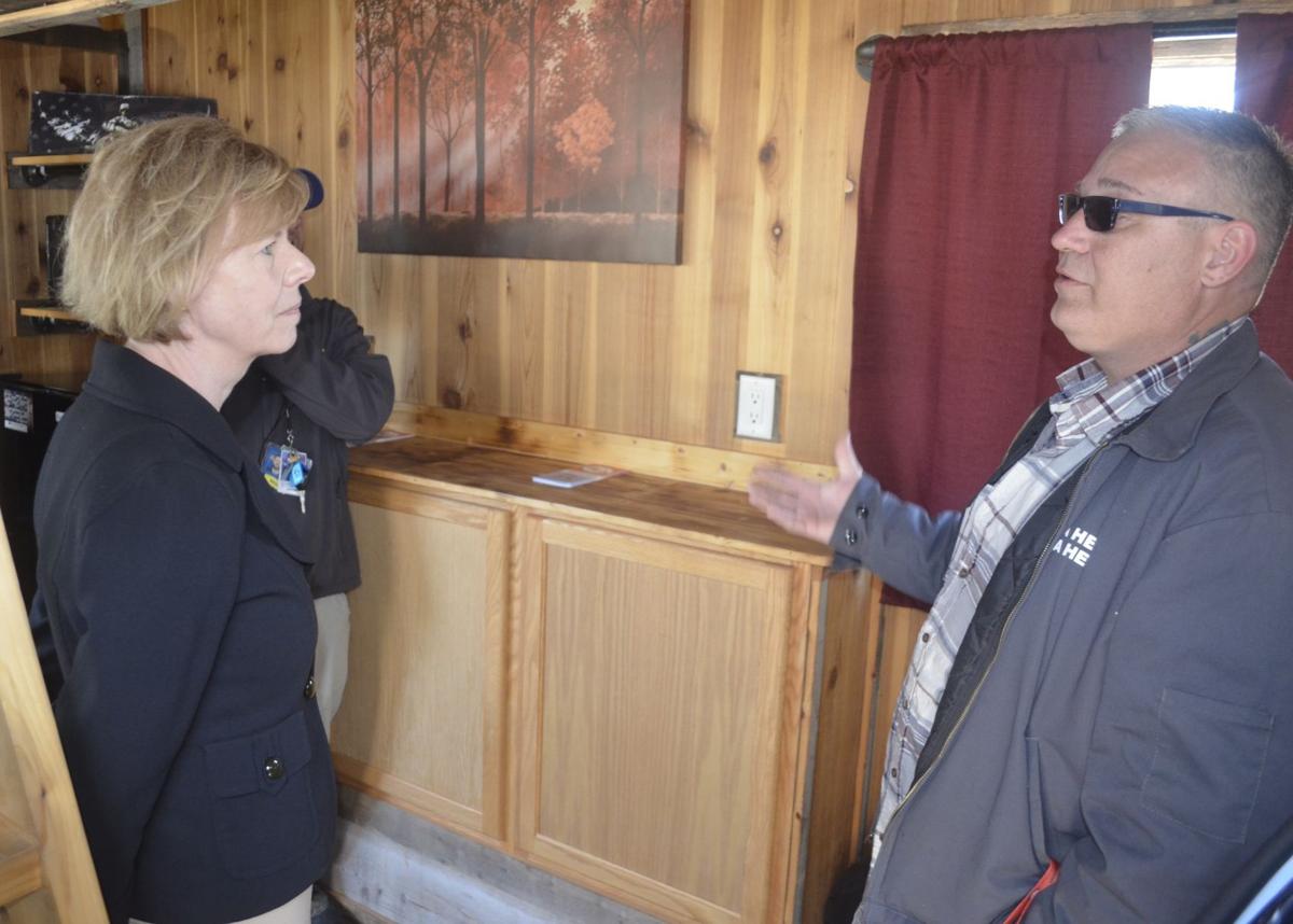 Sen. Baldwin praises tiny house village for homeless veterans | Local ...