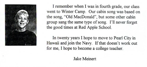 PHOTO GALLERY: Memories of Jacob Meinert