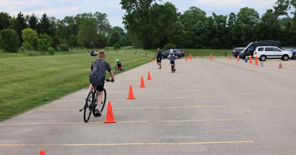 Caledonia Police Department hosts Bike Rodeo