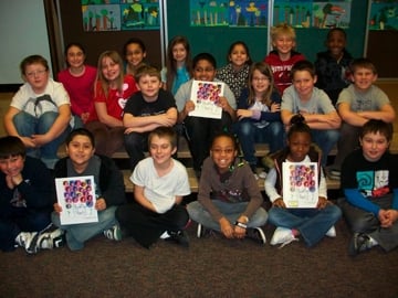 Schulte third-graders poetry published into classroom book