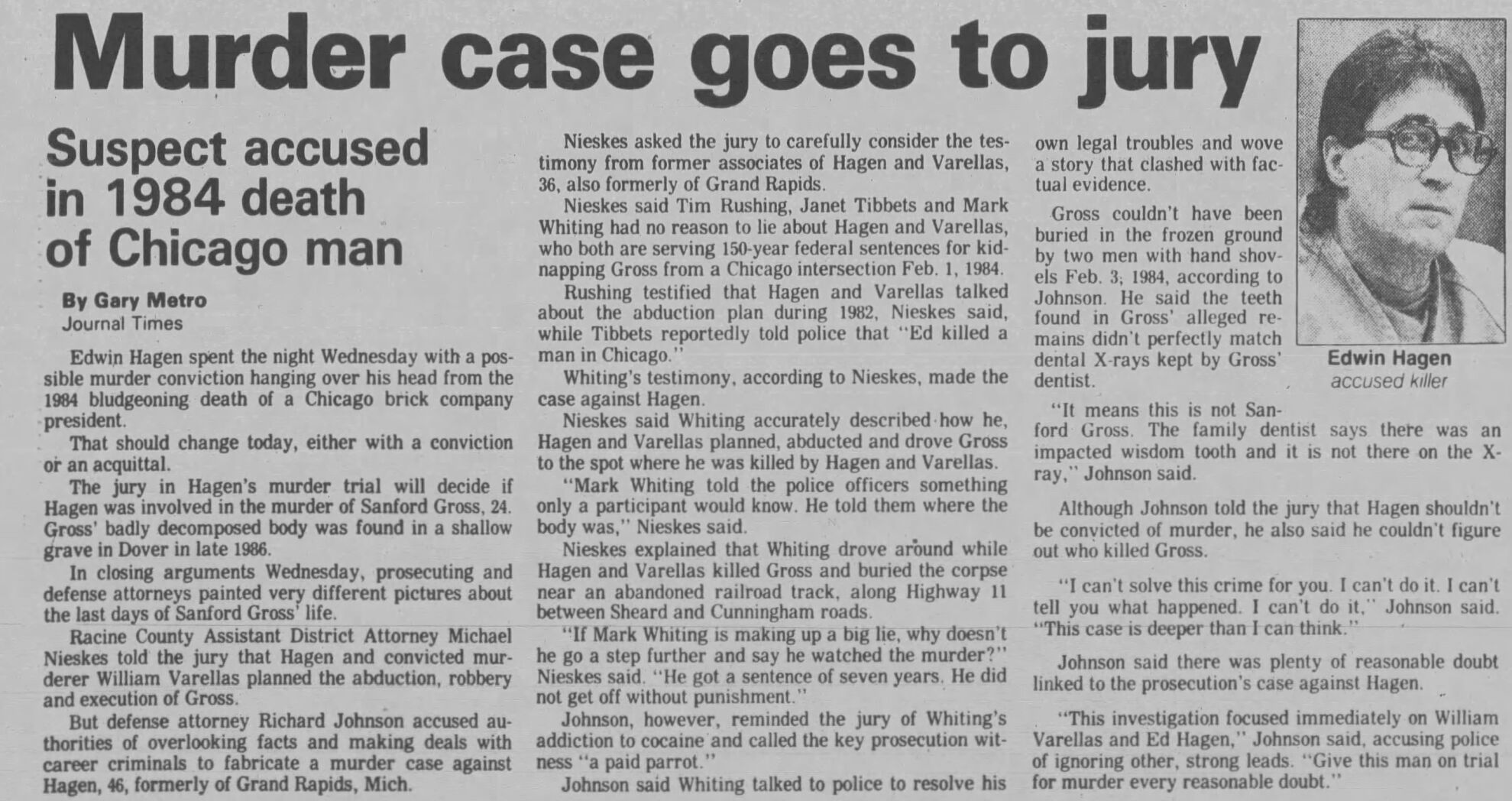 Man convicted of murdering his stepbrother in 1991 fails to obtain ...