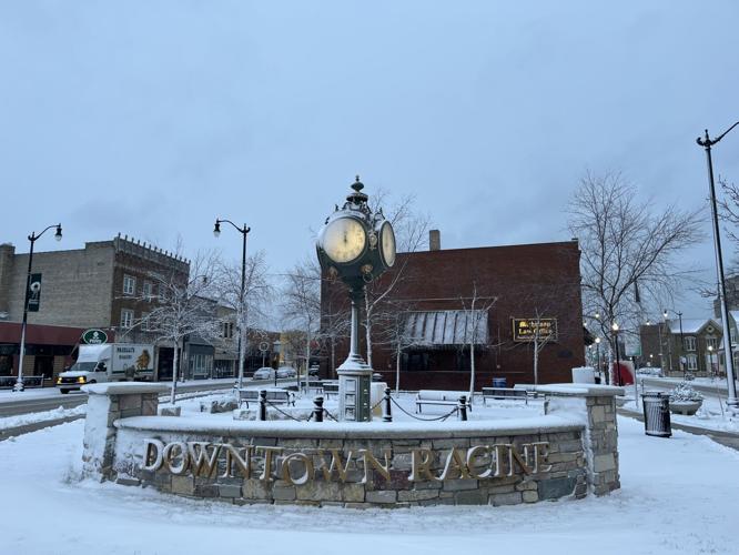 Racine County recieved 3-12 inches of snow