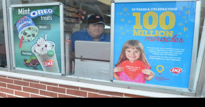 Dairy Queen manager unhappy with window sign enforcement