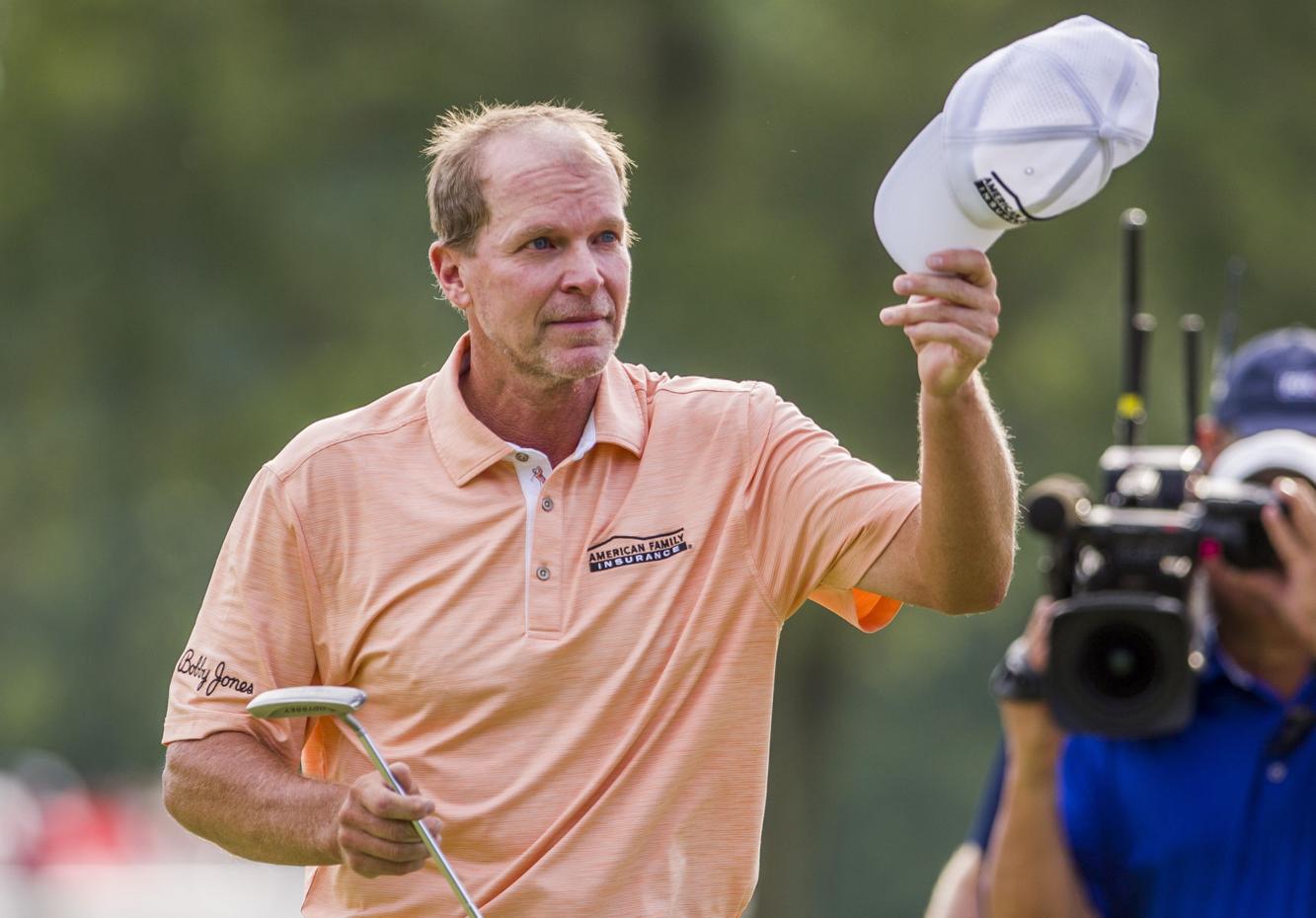Stricker relishes his senior moment