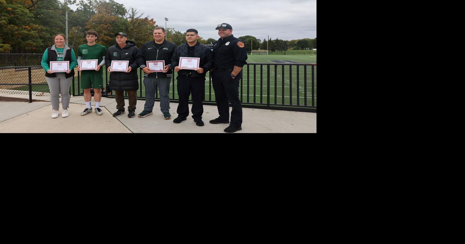 UW-Parkside, Kenosha Fire cited for life-saving measures