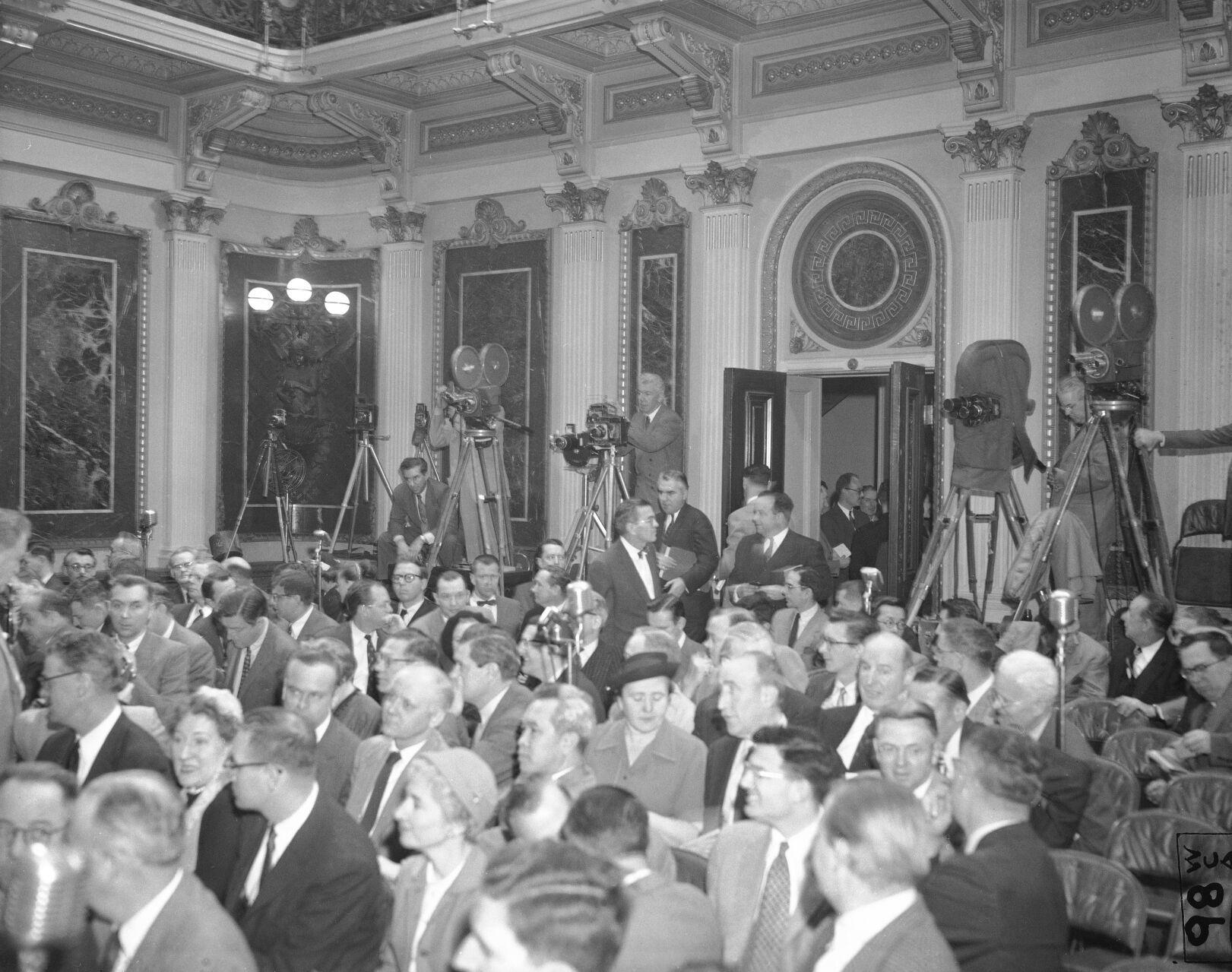 Photos: Presidential news conferences through the years