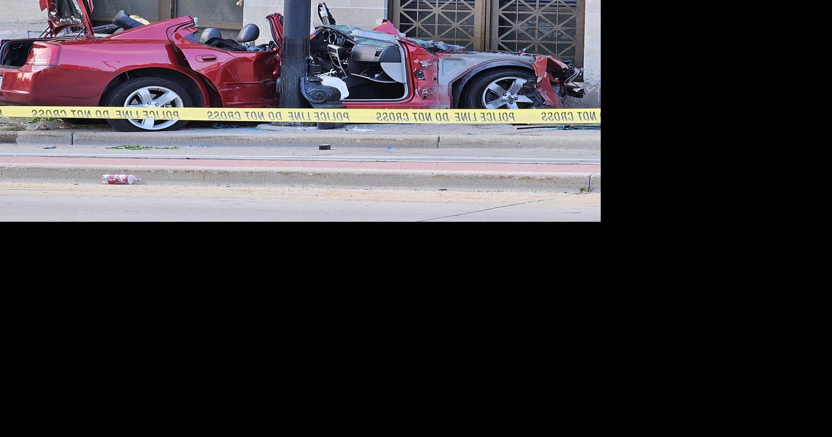 Car crashes into City Hall; driver seriously injured