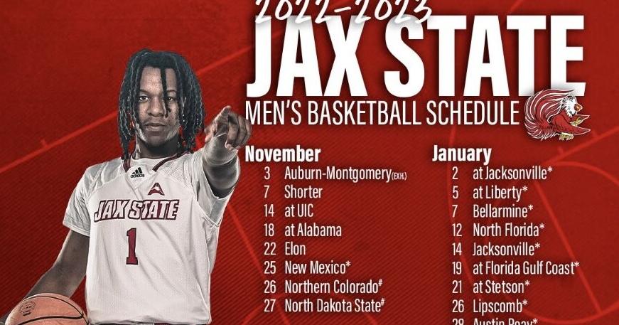 Jacksonville State's men's basketball releases 2022-2023 season ...