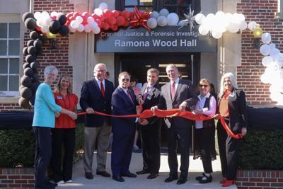 Department of criminal justice and forensic investigation host ribbon ...