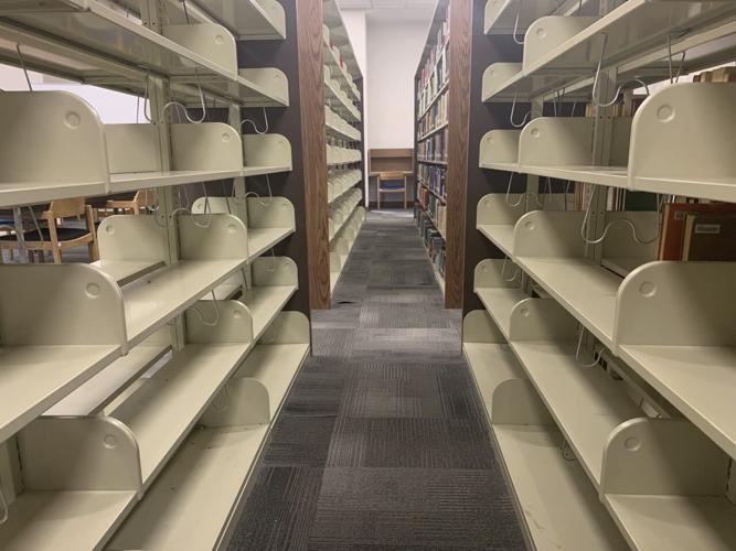 Houston Cole Library begins second floor renovations, sparking some ...