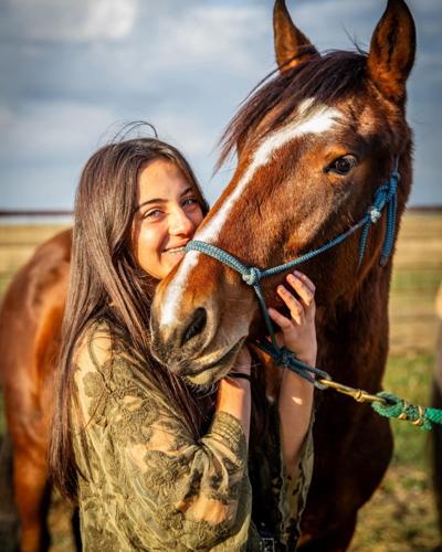 SPOTLIGHT: Kaelyn Caraveo taming horses, loving Denton | News ...