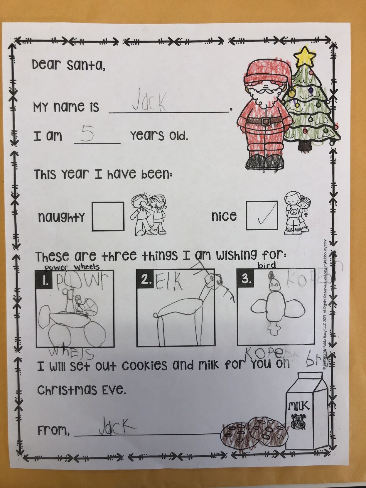 Letters to Santa: Stanford Kindergarten Students | Pets ...