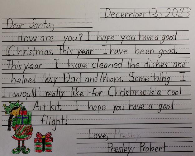 Letters to Santa: Stanford 2nd Grade Students | Pets | judithbasinpress.net