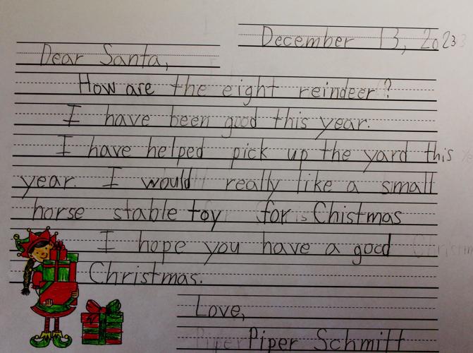 Letters to Santa: Stanford 2nd Grade Students | Pets | judithbasinpress.net