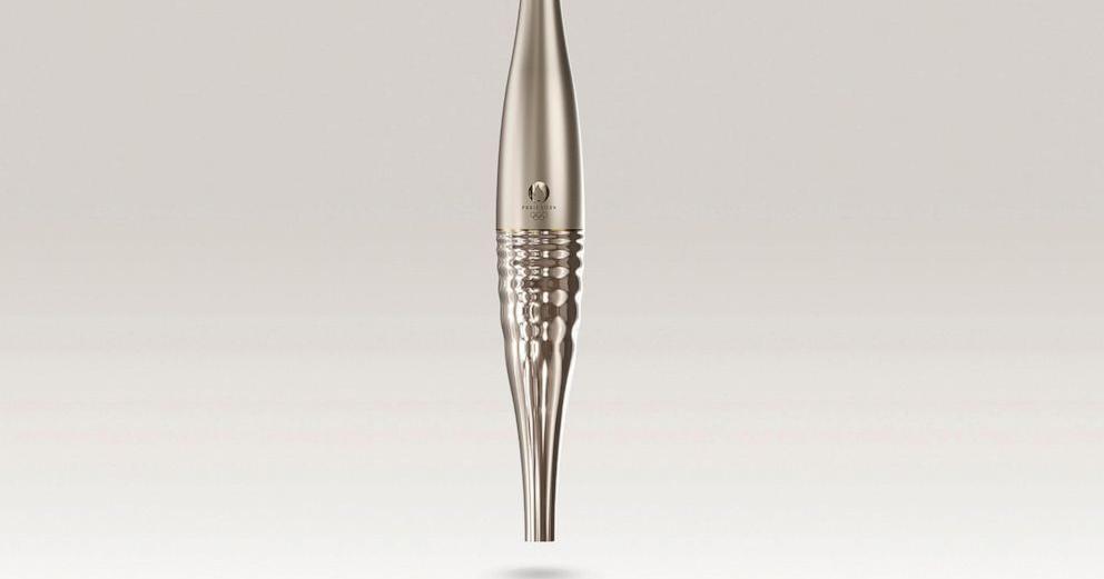 Sleek and shiny torch for Paris Olympics unveiled with carbon footprint ...