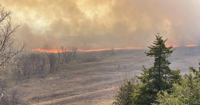 Uncontained wildfire causes evacuations in Riley County | | kake.com